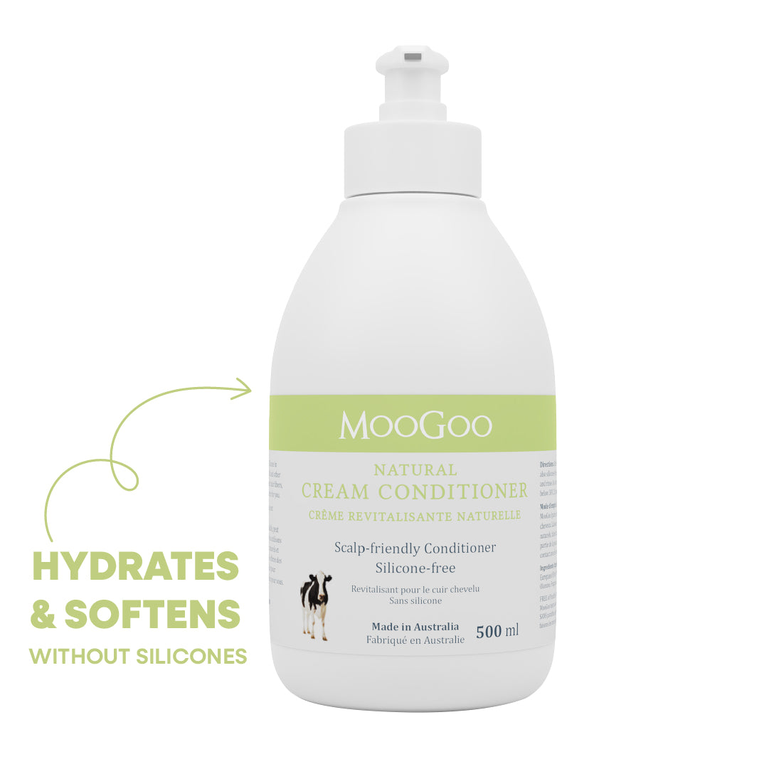 MooGoo Cream Conditioner 500ml - Silicone Free – moogooskincare.ca